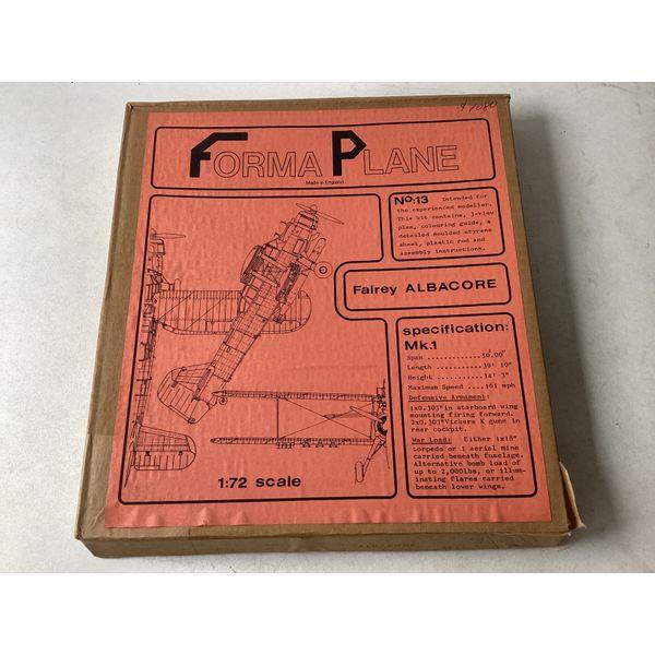 Formaplane Fairey Albacore - Vacform Kit, Vintage – The Ripley Collective